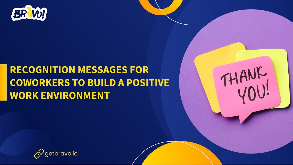 Recognition Messages for Coworkers to Build a Positive Work Environment